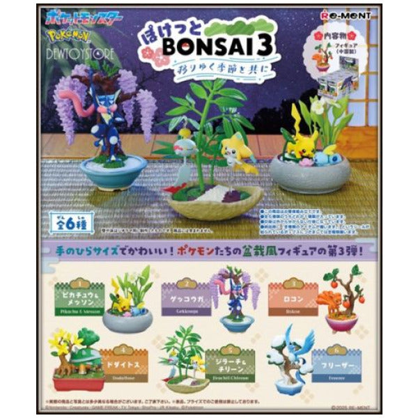Pokemon Bonsai 3: The Changing Seasons Blind Box – Retro North Games