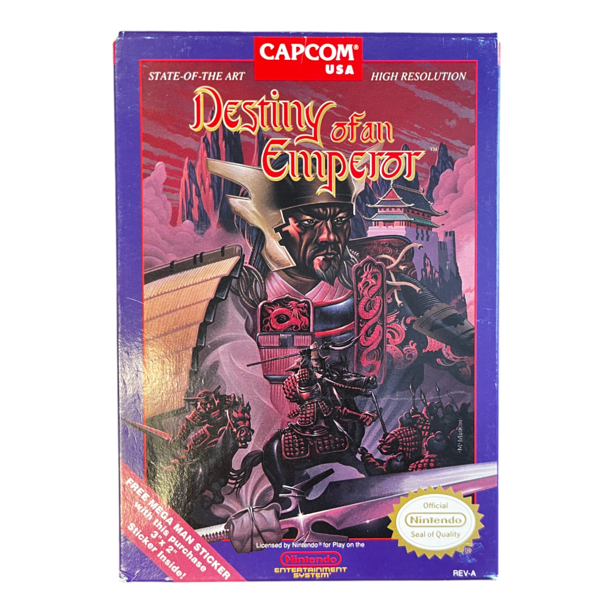 Destiny of an Emperor (NES) – Retro North Games