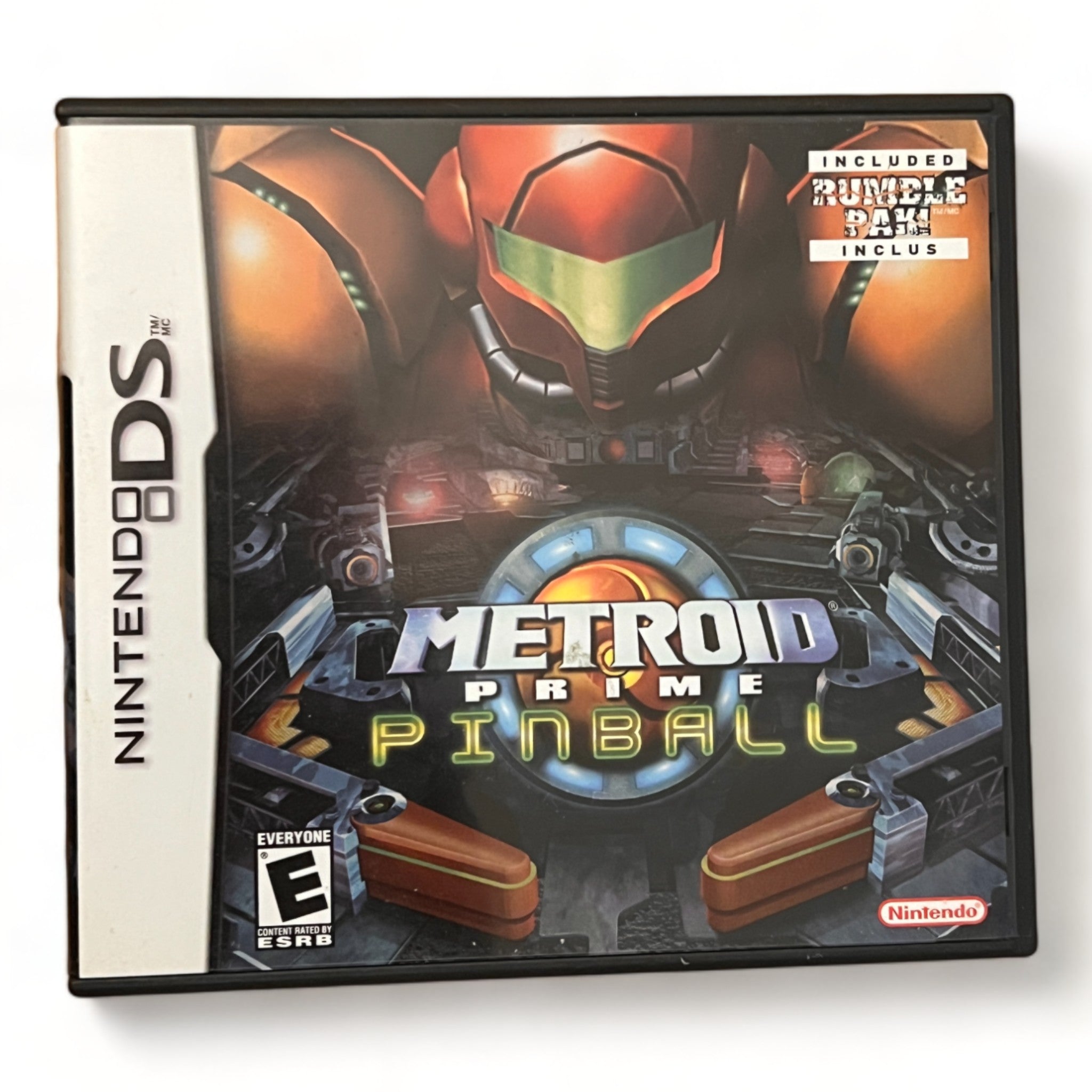 Metroid Prime Pinball Includes Rumble Cart – Retro North Games