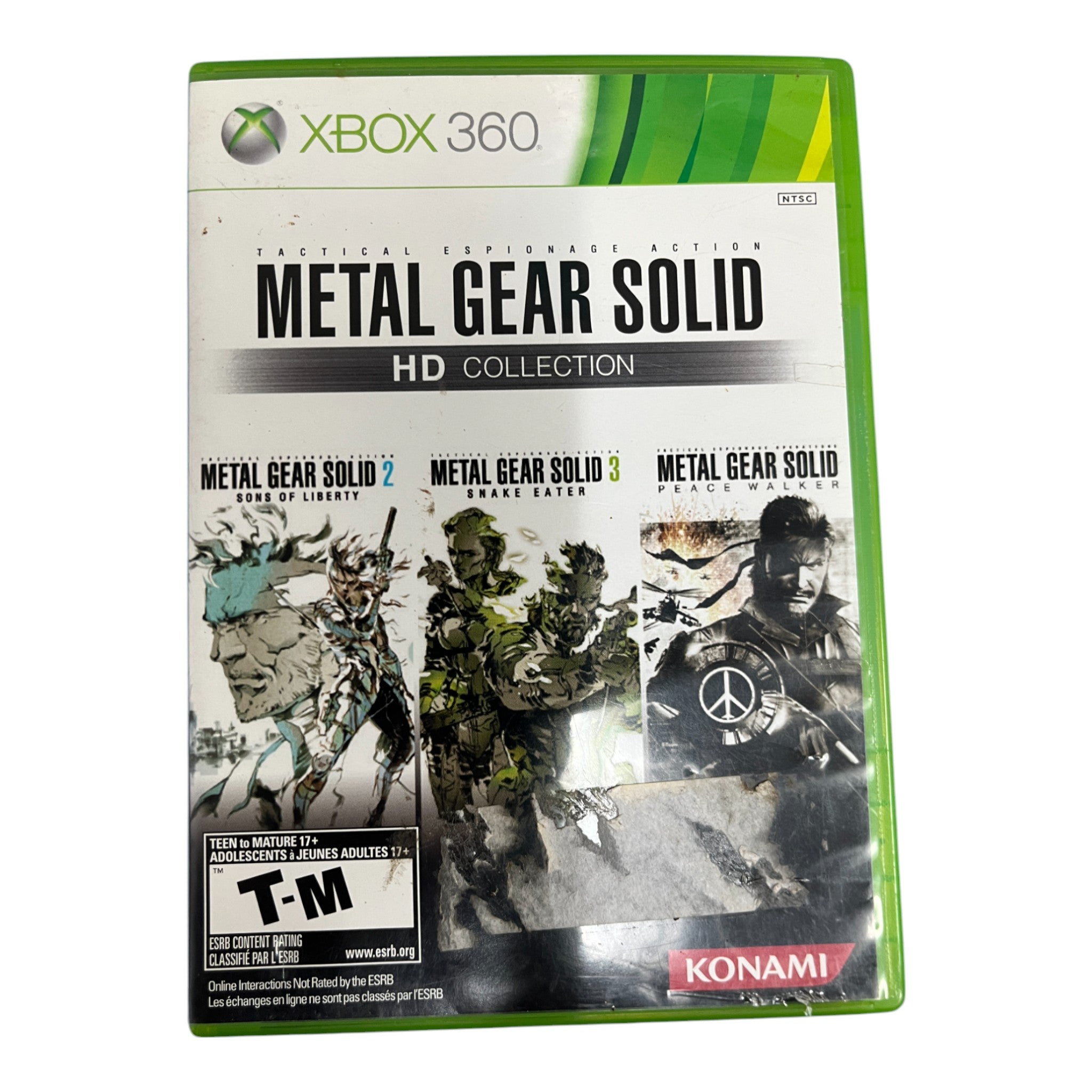 Metal Gear Solid: HD Collection (Xbox 360) – Retro North Games