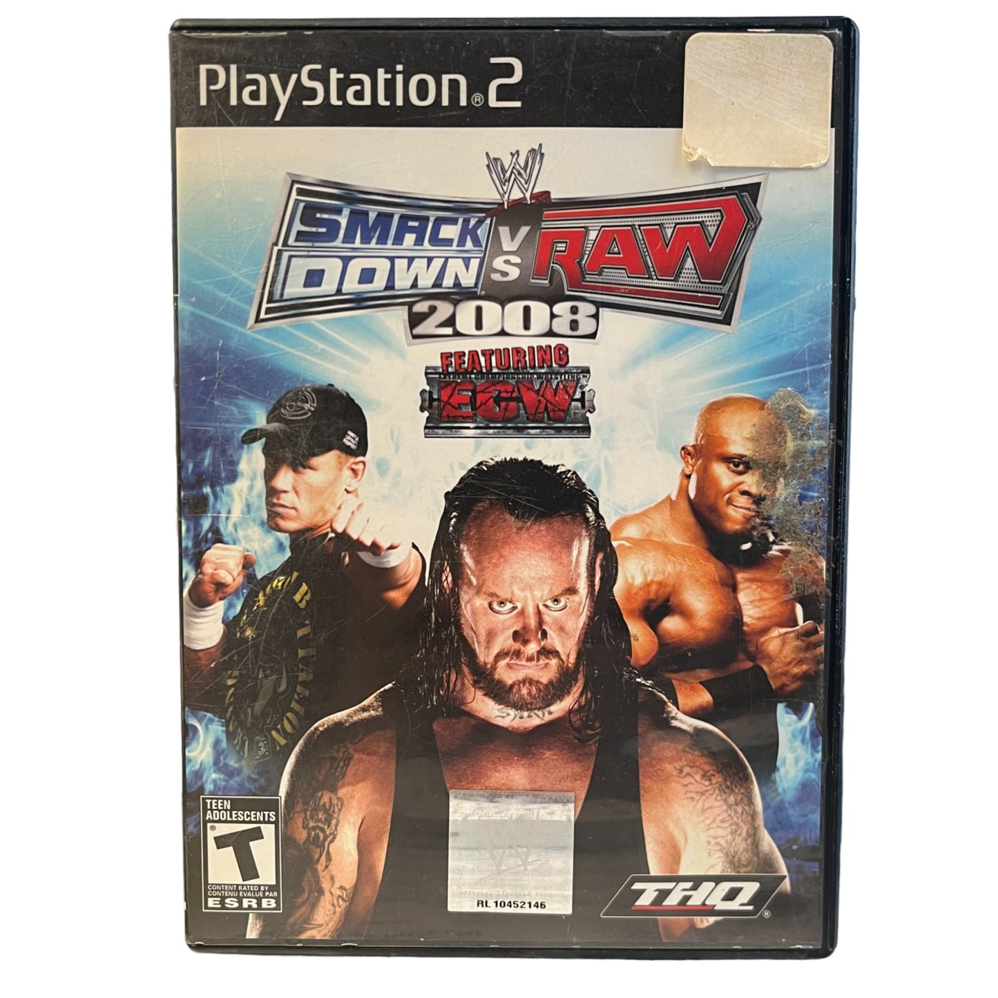 WWE Smackdown Vs. Raw 2008 (PS2) – Retro North Games