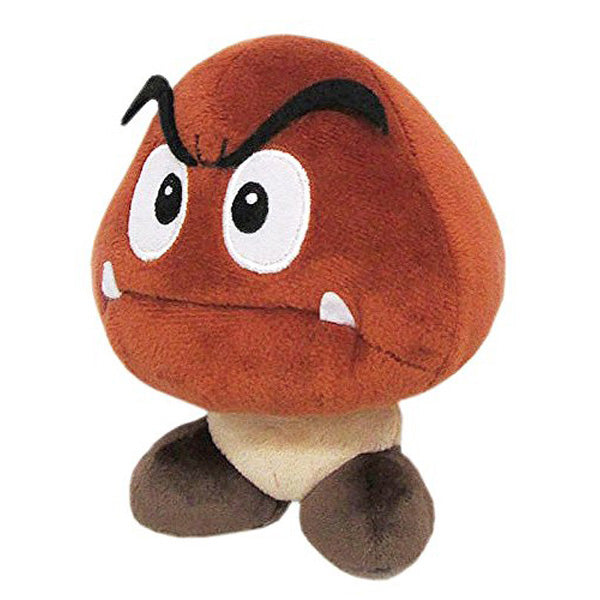 Super Mario Bros All Star Collection Goomba 6″ Plush Toy – Retro North ...
