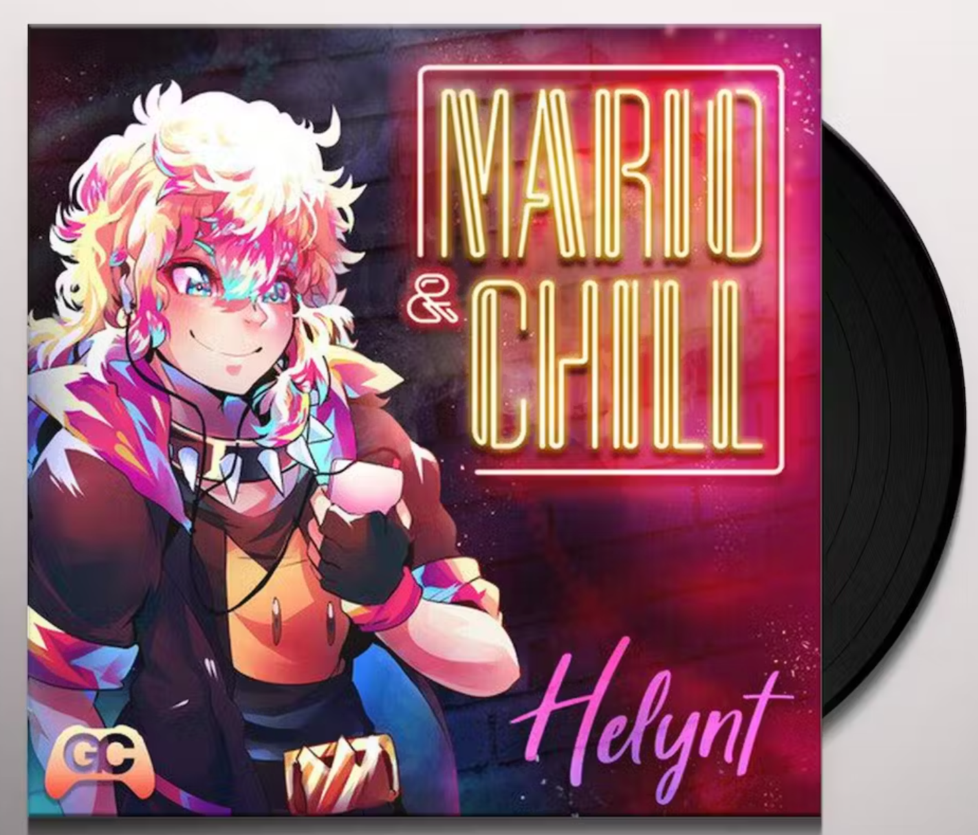 Mario & Chill Clear Lp Vinyl – Retro North Games