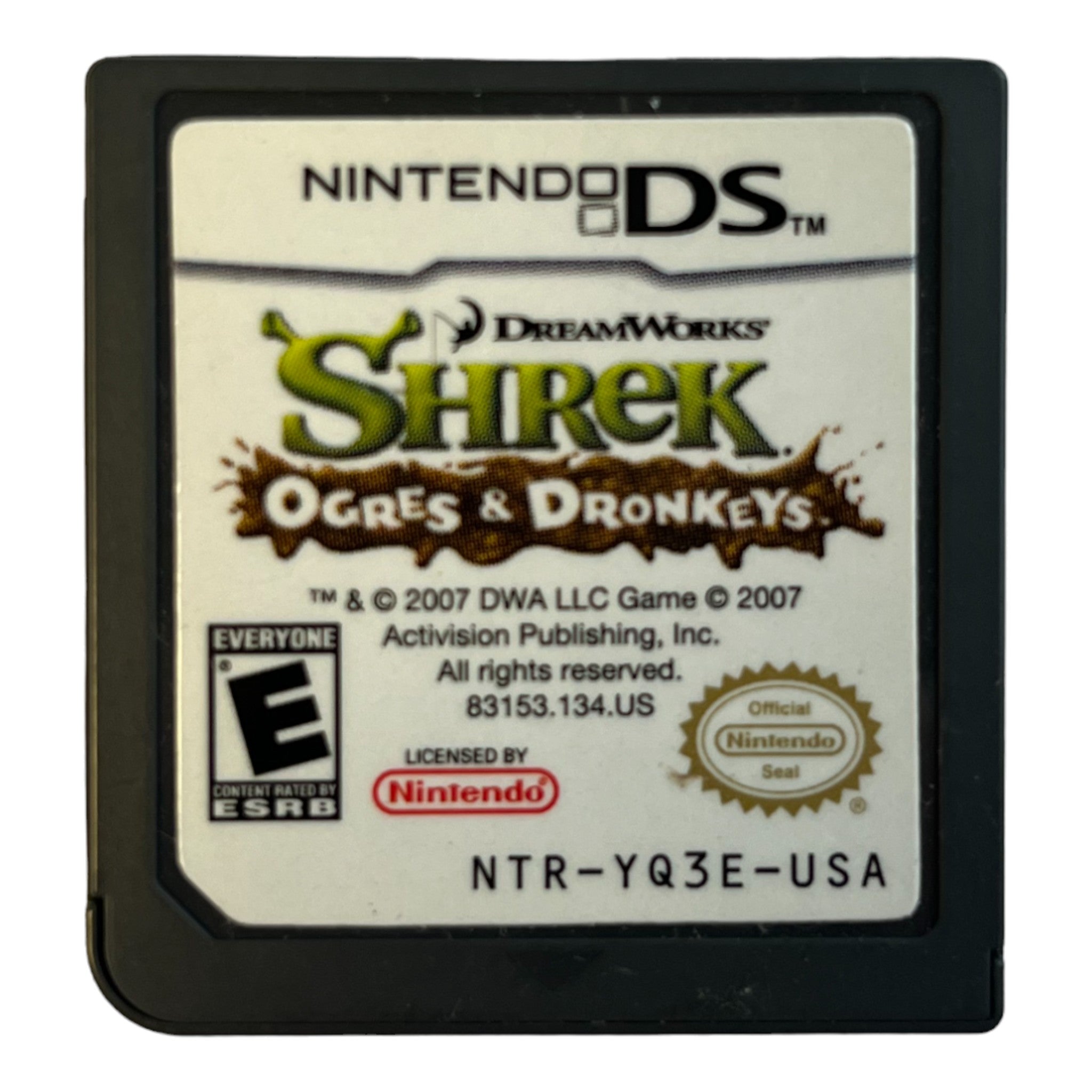 Shrek Ogres And Dronkeys (DS) – Retro North Games