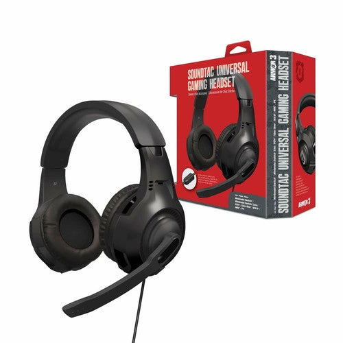 Soundtac Universal Gaming Headset (PS5/PS4/WiiU/Mac/PC/XboxSeriesX/Xbo ...