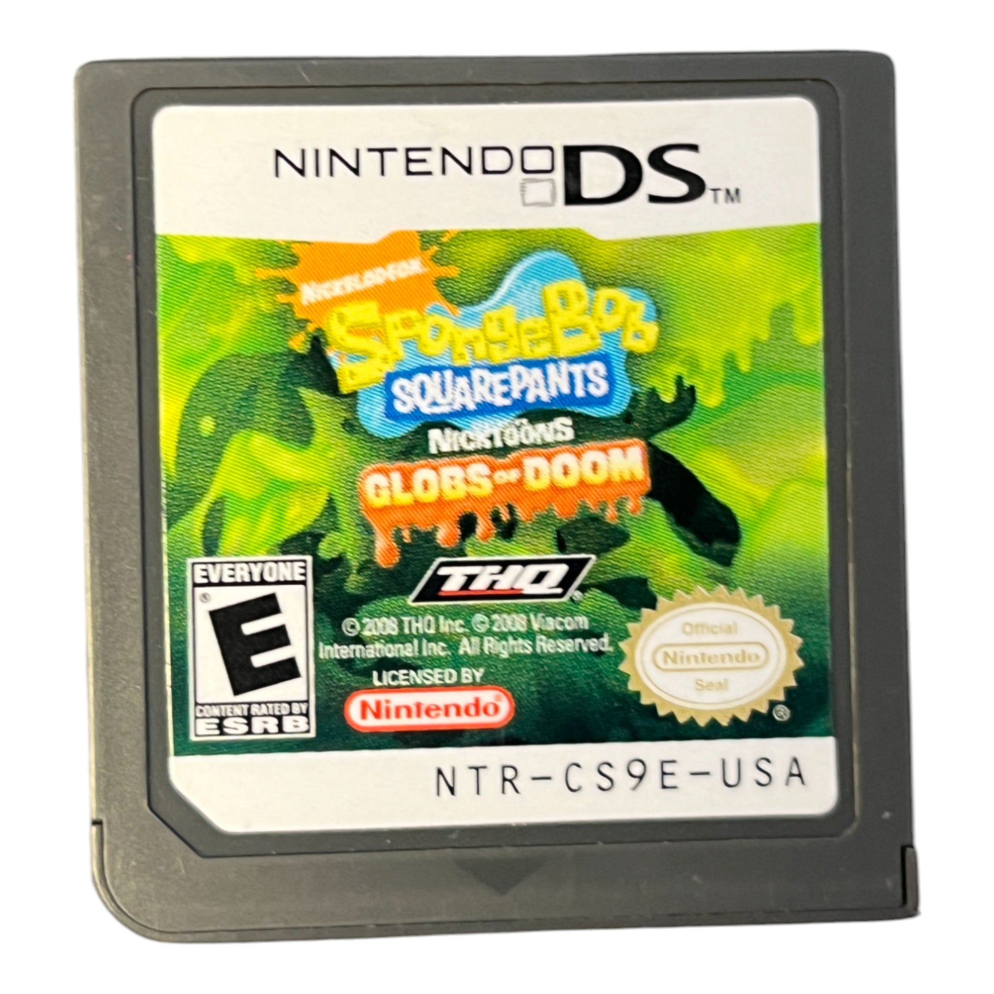 SpongeBob SquarePants Featuring Nicktoons Globs of Doom (DS) – Retro ...