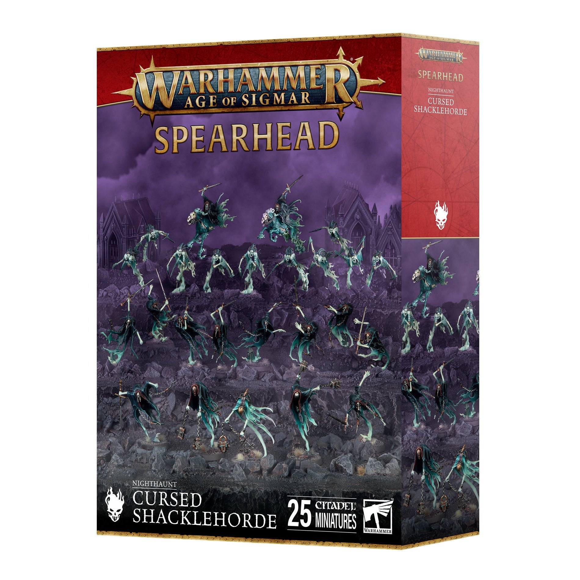 Spearhead Nighthaunt Cursed Shacklehorde – Retro North Games
