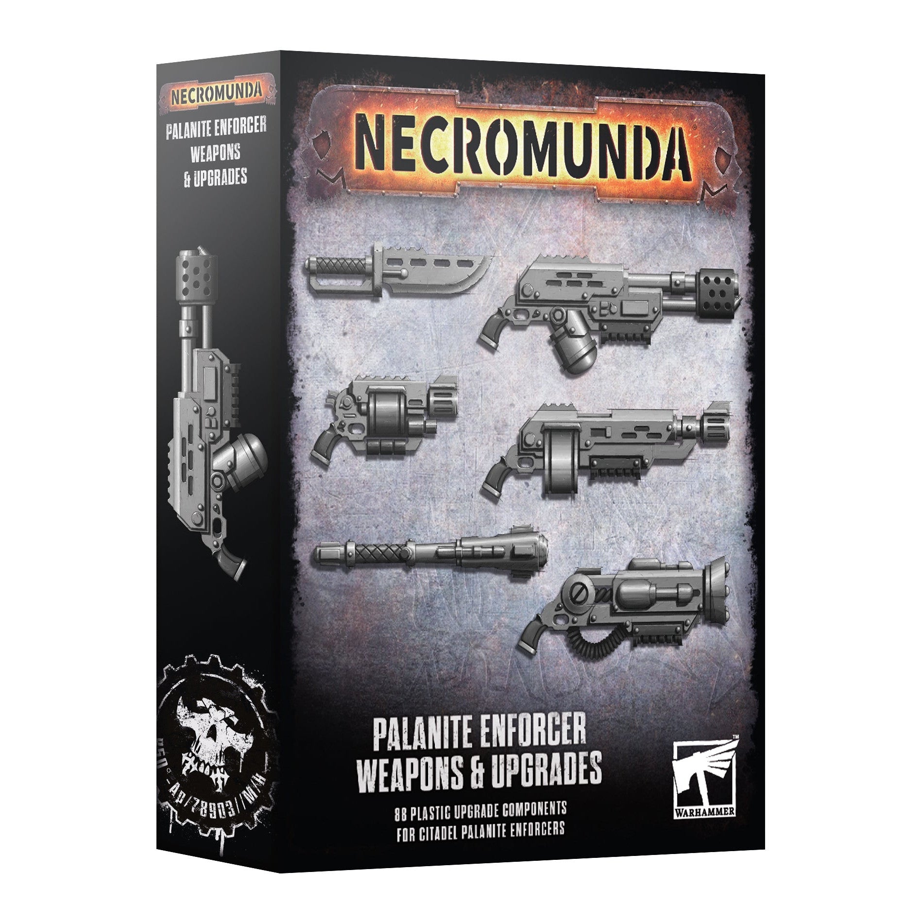 Necromunda Palanite Enforcer Weapons and Upgrades – Retro North Games