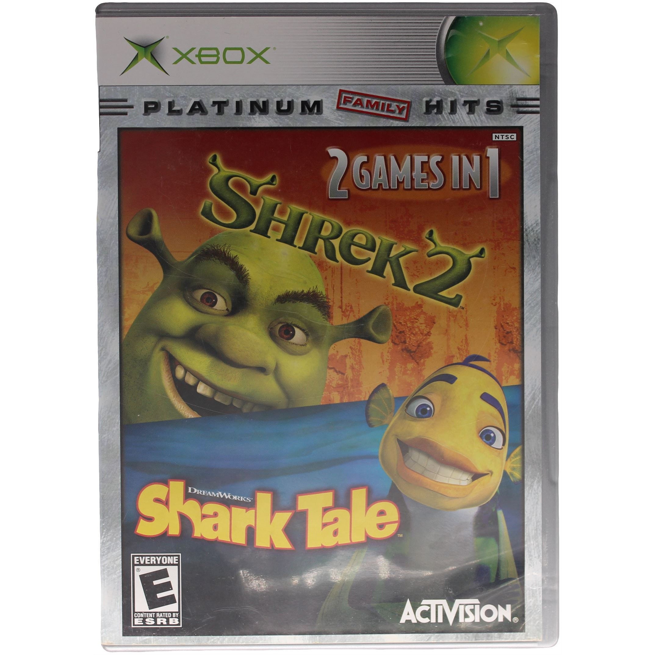 Shrek 2 / Shark Tale [Platinum Family Hits] – Retro North Games