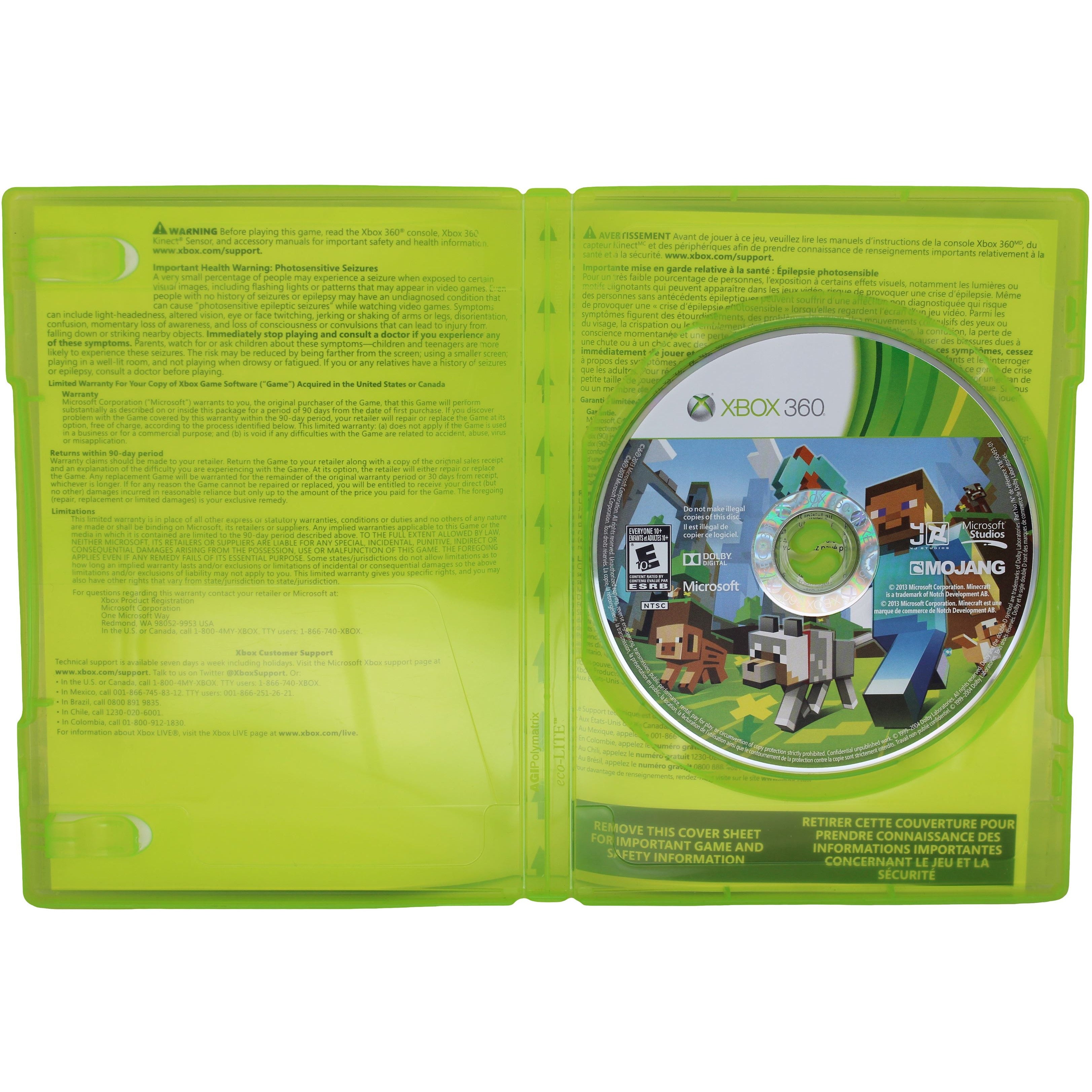 Minecraft (Xbox 360 Edition) – Retro North Games
