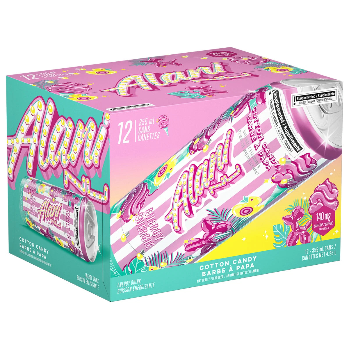Alani Nu Cotton Candy (12 cans) PICKUP ONLY DURING WINTER – Retro North ...