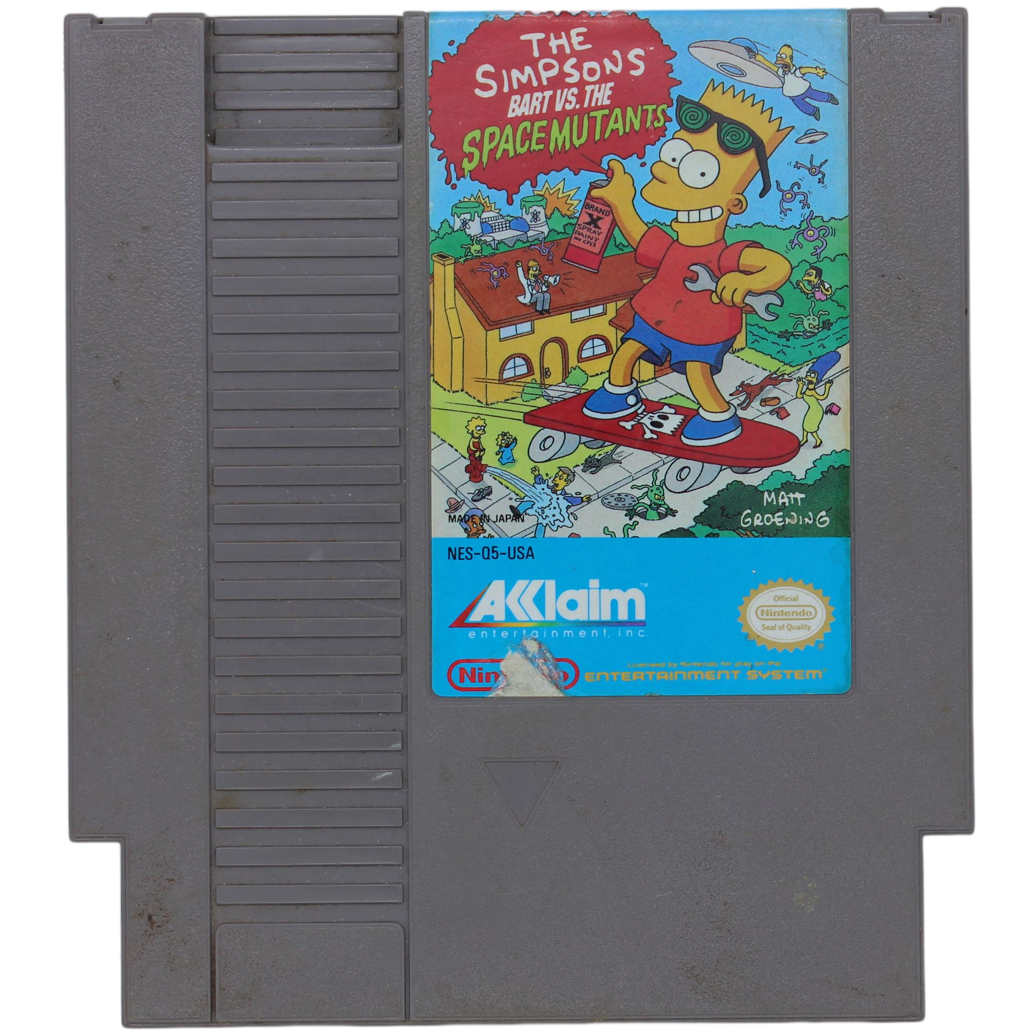 The Simpsons: Bart Vs. The Space Mutants (NES) – Retro North Games