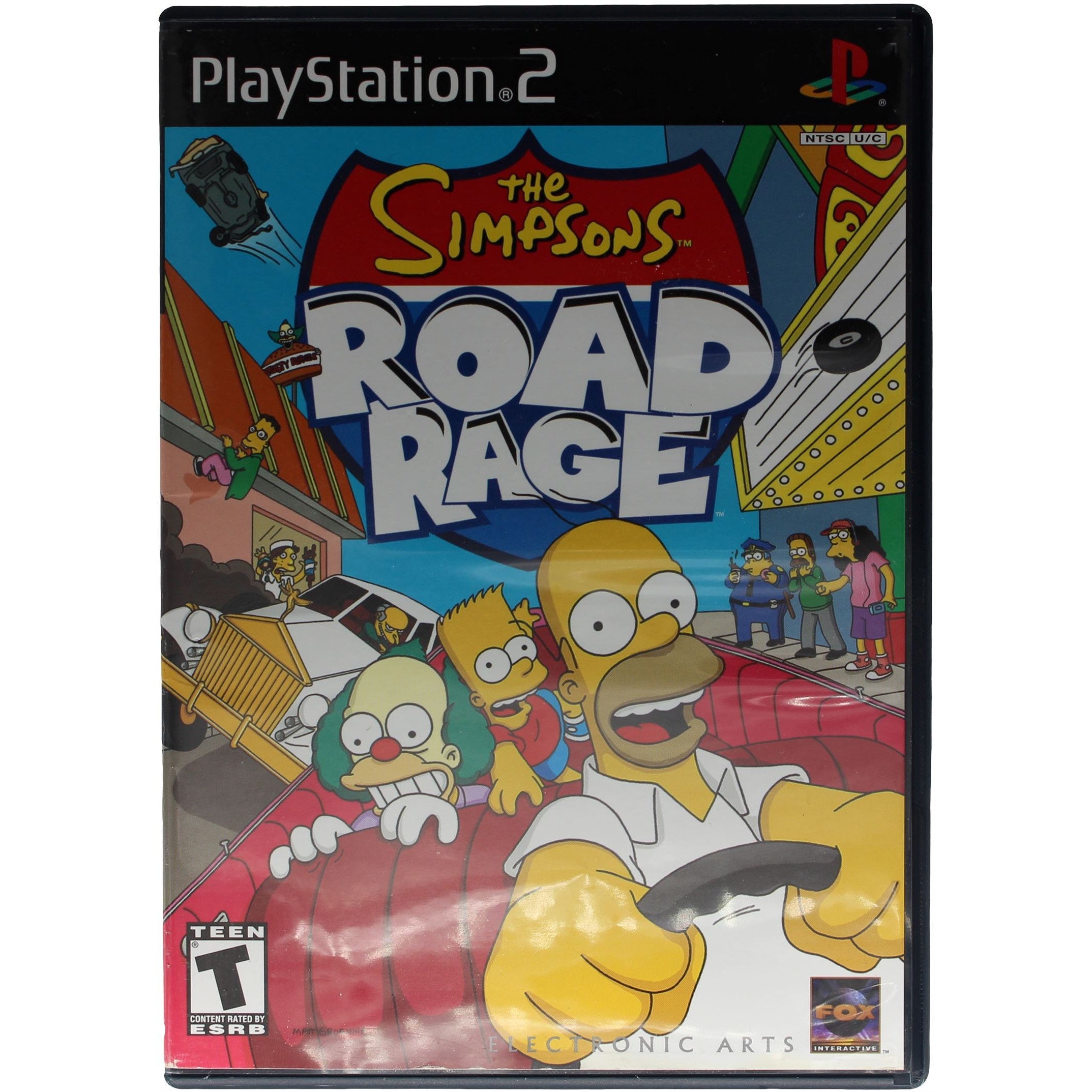 The Simpsons: Road Rage (PS2) – Retro North Games