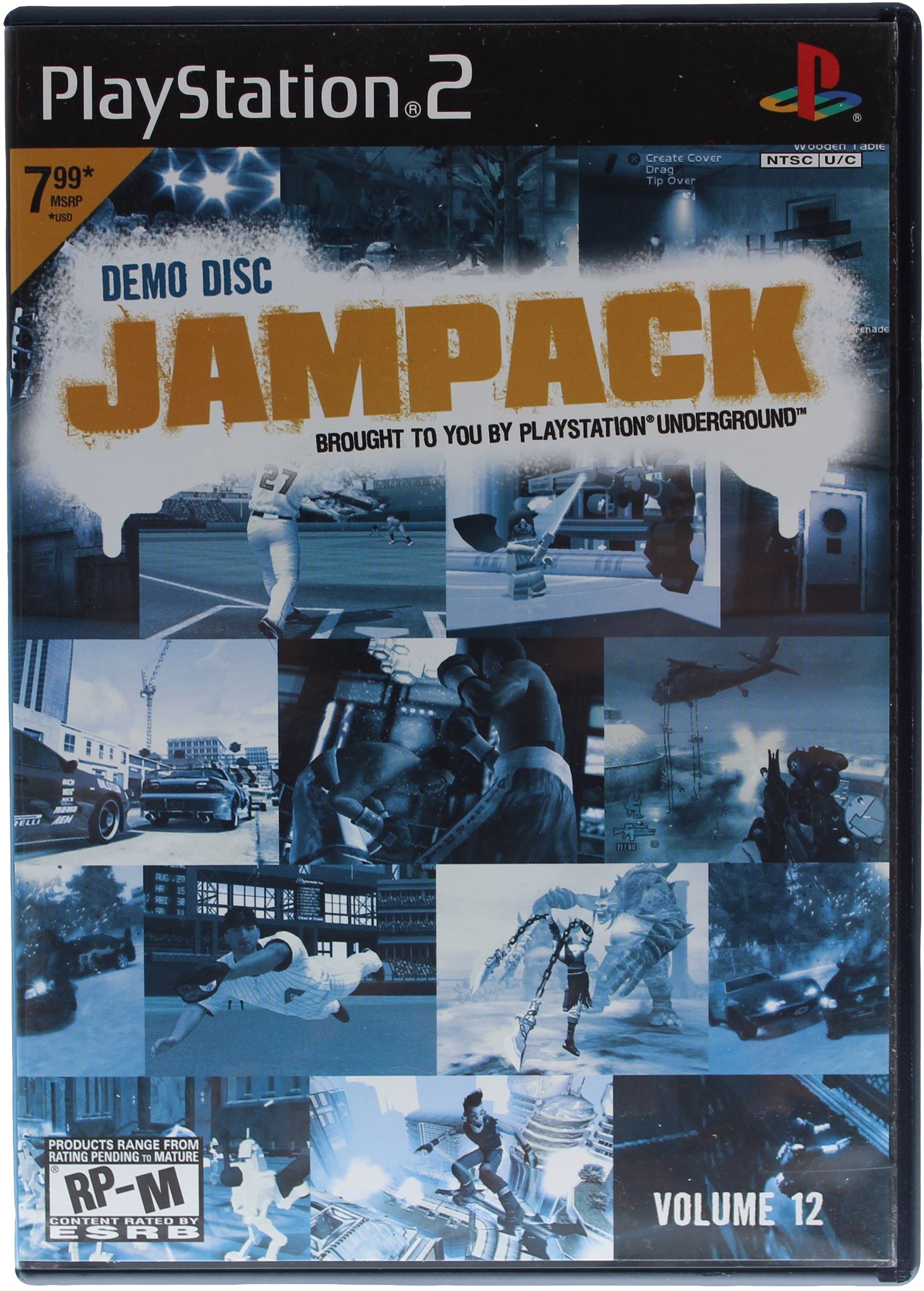 PlayStation Underground Jampack: Volume 12 [Demo Disc] (PS2) – Retro ...