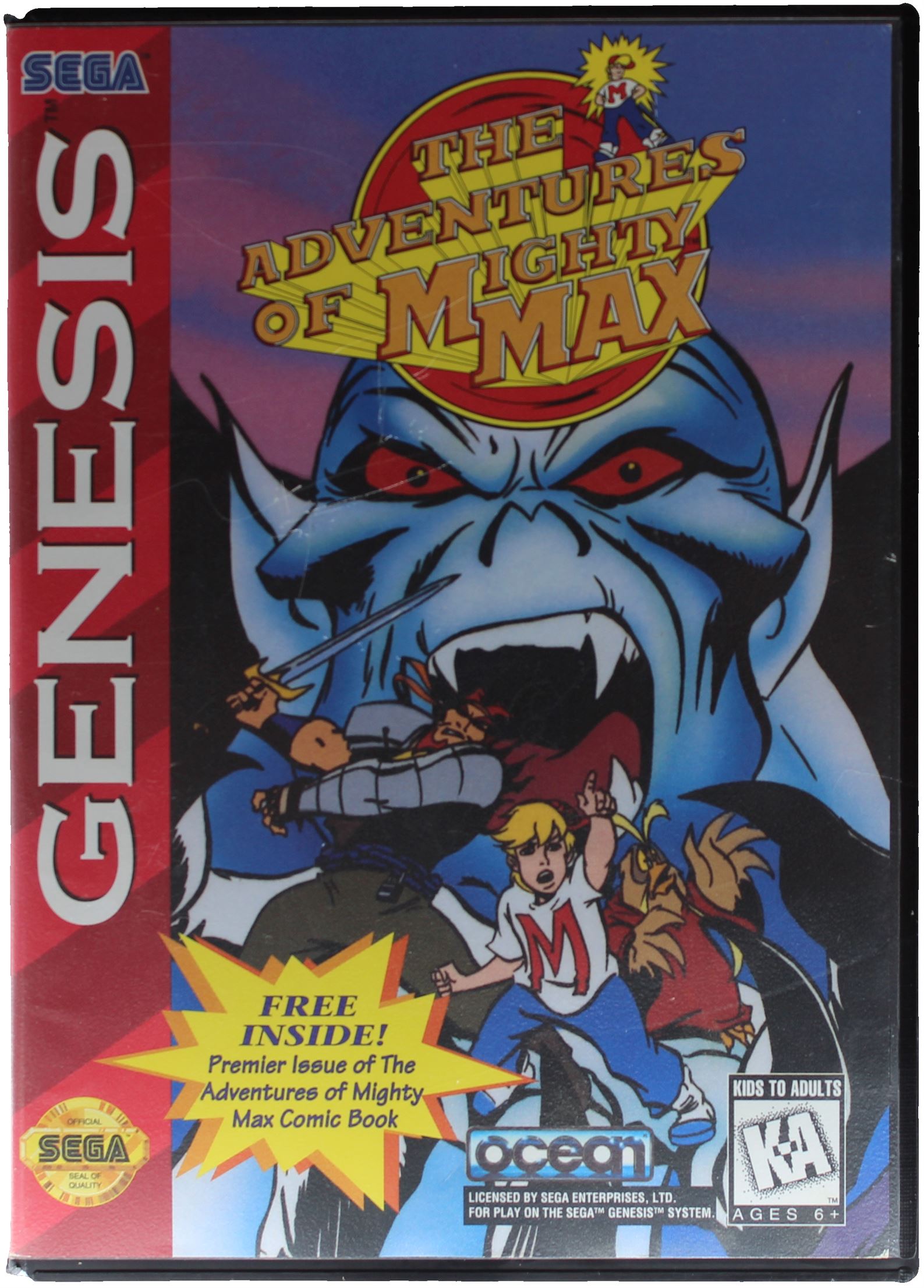 The Adventures Of Mighty Max (GEN) – Retro North Games