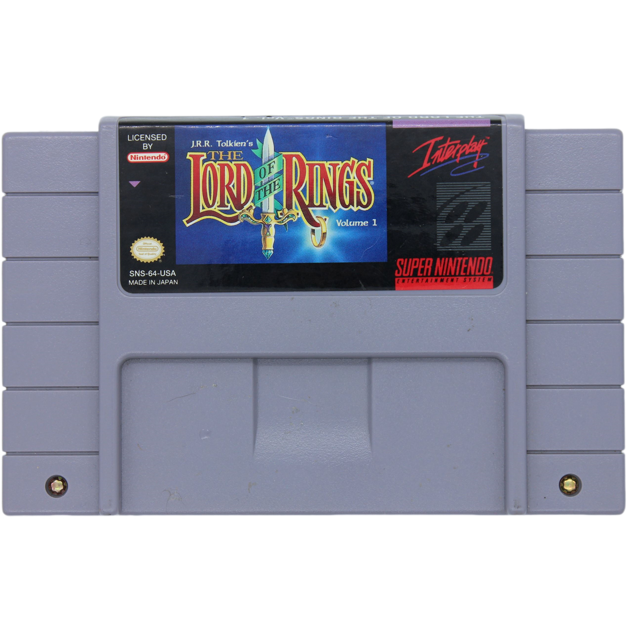 The Lord Of The Rings [Volume 1] (SNES) – Retro North Games